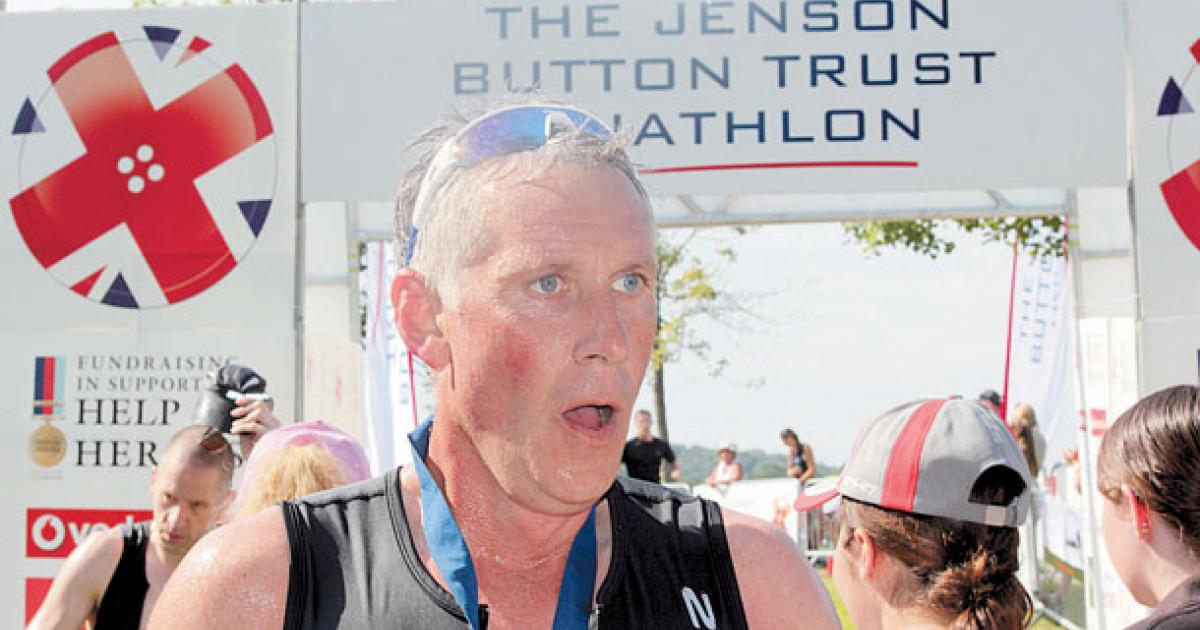 Father races Jenson Button in triathlon - Maidenhead Advertiser