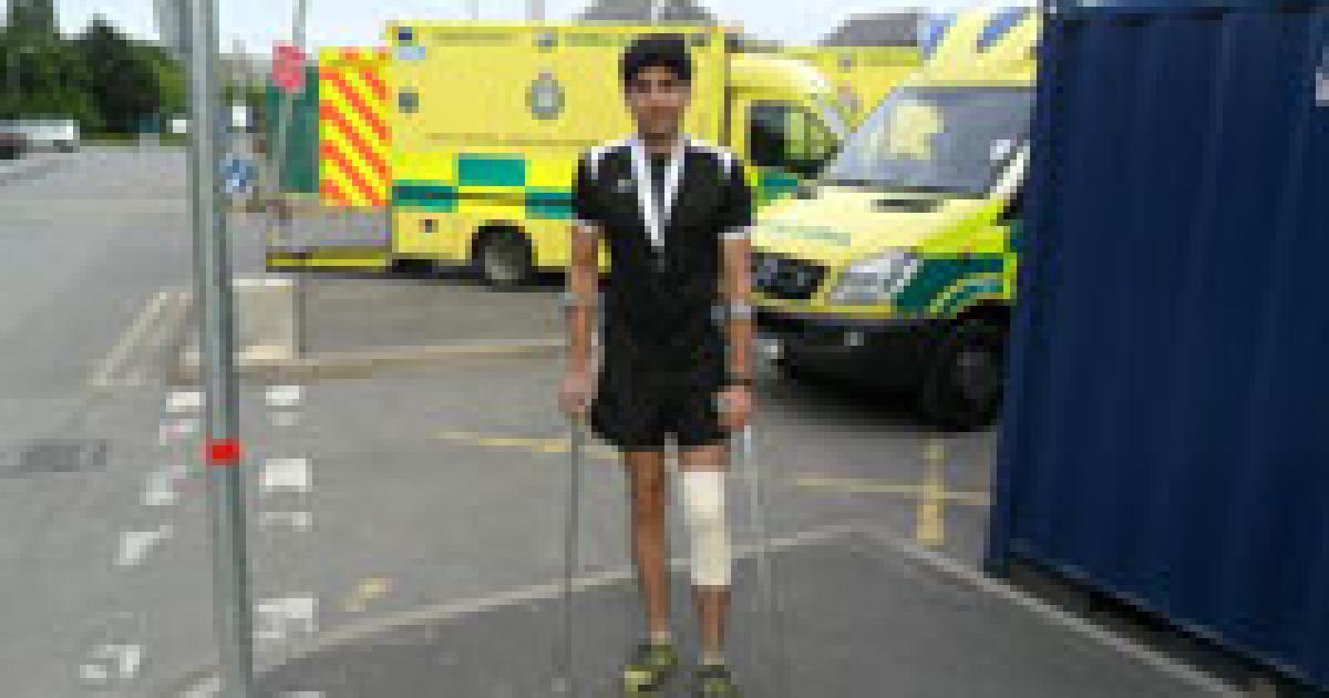 Marathon fundraiser treated at Wexham Park after running for hospital ...
