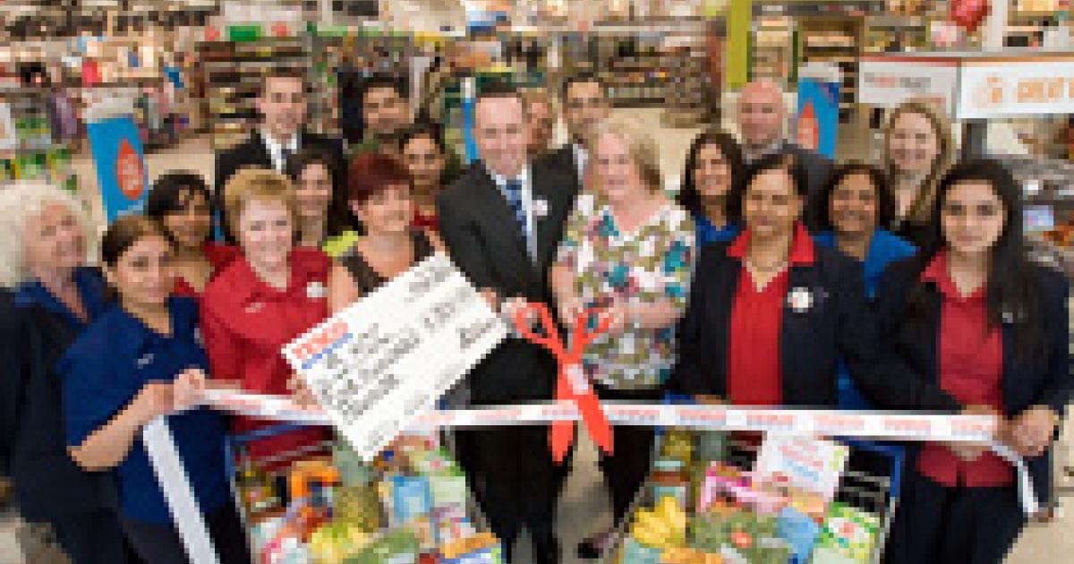New look Tesco opens with charity donation - Maidenhead Advertiser