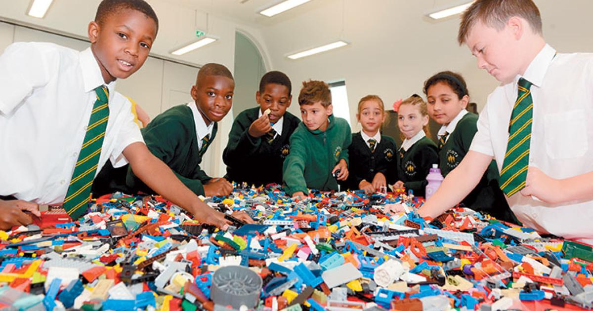 Workshop invites pupils to create ideas from Lego for Slough's future ...