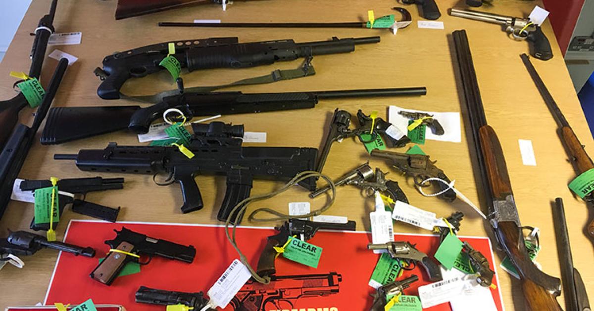 More than 500 items handed in to police during firearm and ammunition ...