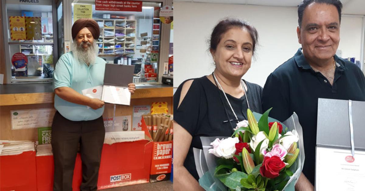 Windsor postmasters celebrate decades of service at the Post Office ...