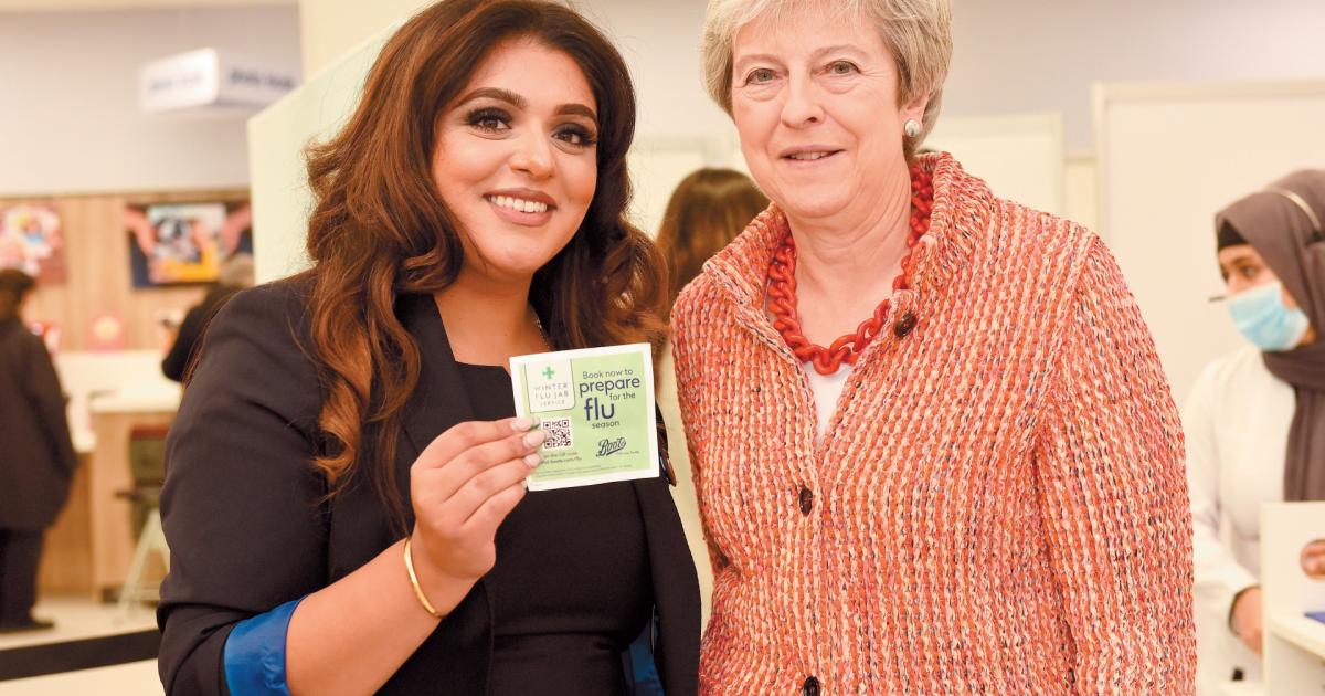 Maidenhead MP backs flu jab drive at Boots store - Photo 1 of 7 ...