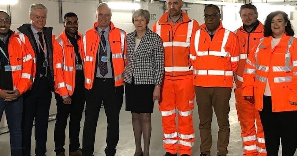 MP Theresa May takes closer look at Maidenhead full fibre network ...