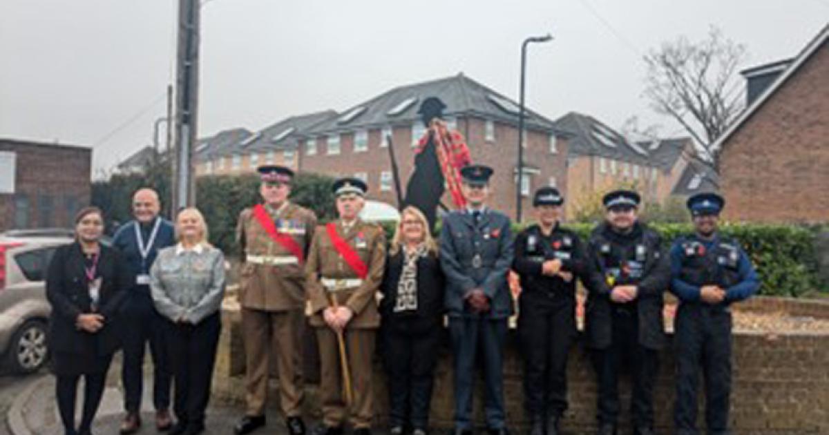 Guests pay their respects at Cippenham RBL Remembrance Sunday ceremony ...