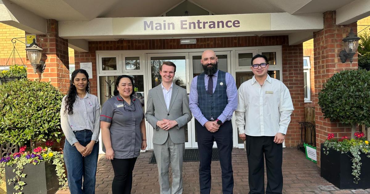 Larchfield House welcomes Maidenhead MP for 18th Memory Cafe - Photo 1 ...