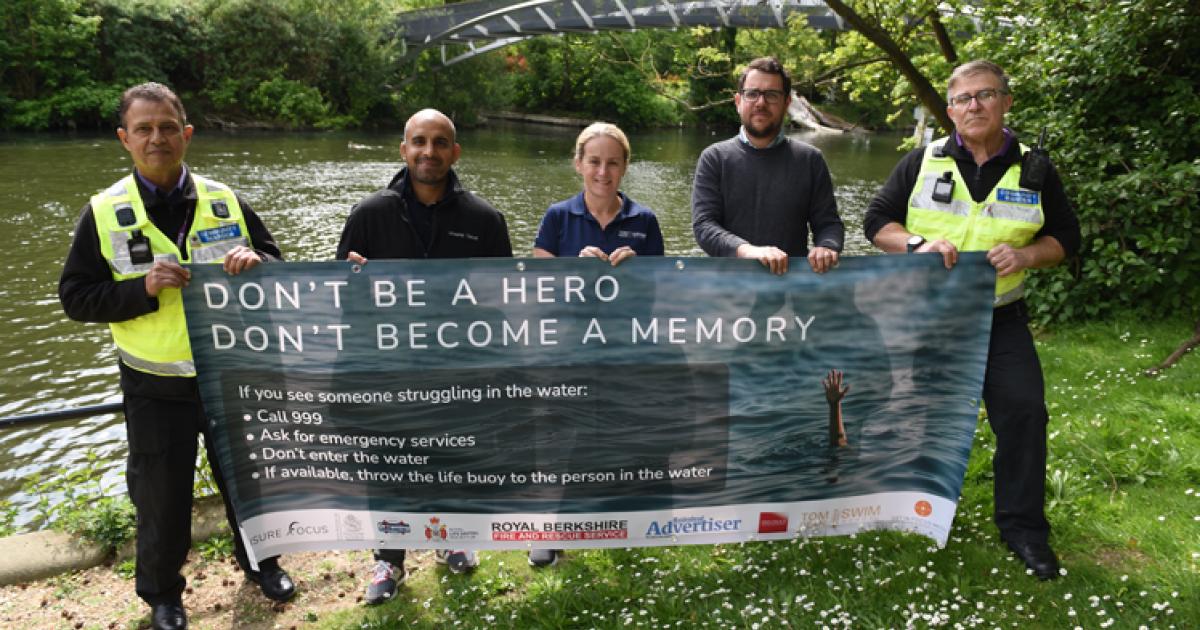 New water safety campaign drives 'don't be a hero' message across RBWM ...