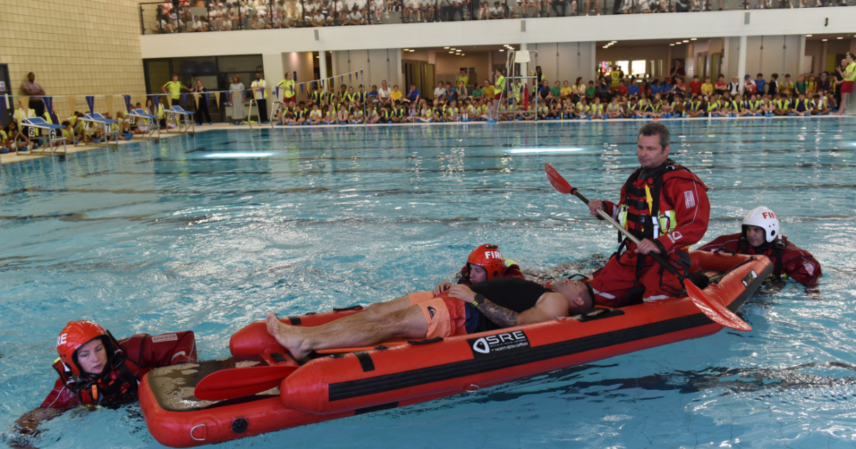 In pictures: Youngsters learn about water safety in eye-opening ...
