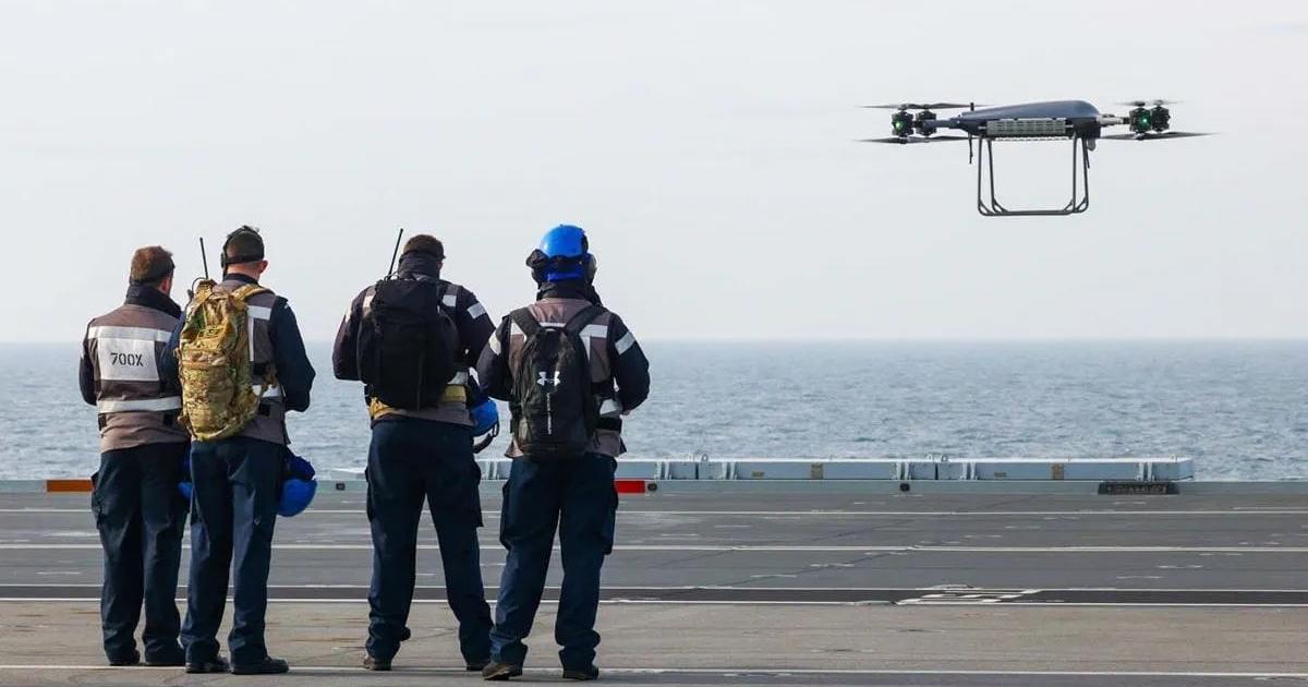 Maidenhead drones perform 'milestone' Royal Navy flight in future of ...