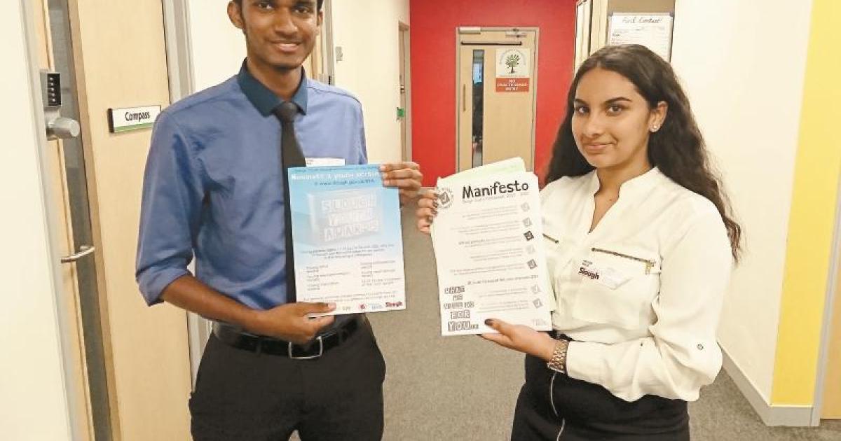 Slough Youth Parliament presents manifesto to wellbeing board - Photo 1 ...
