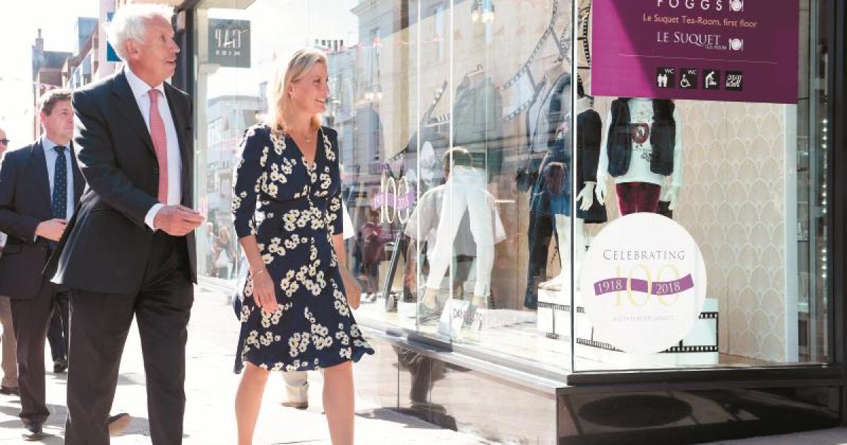 In pictures: Royal visit helps mark 100 years of trading for Daniel ...