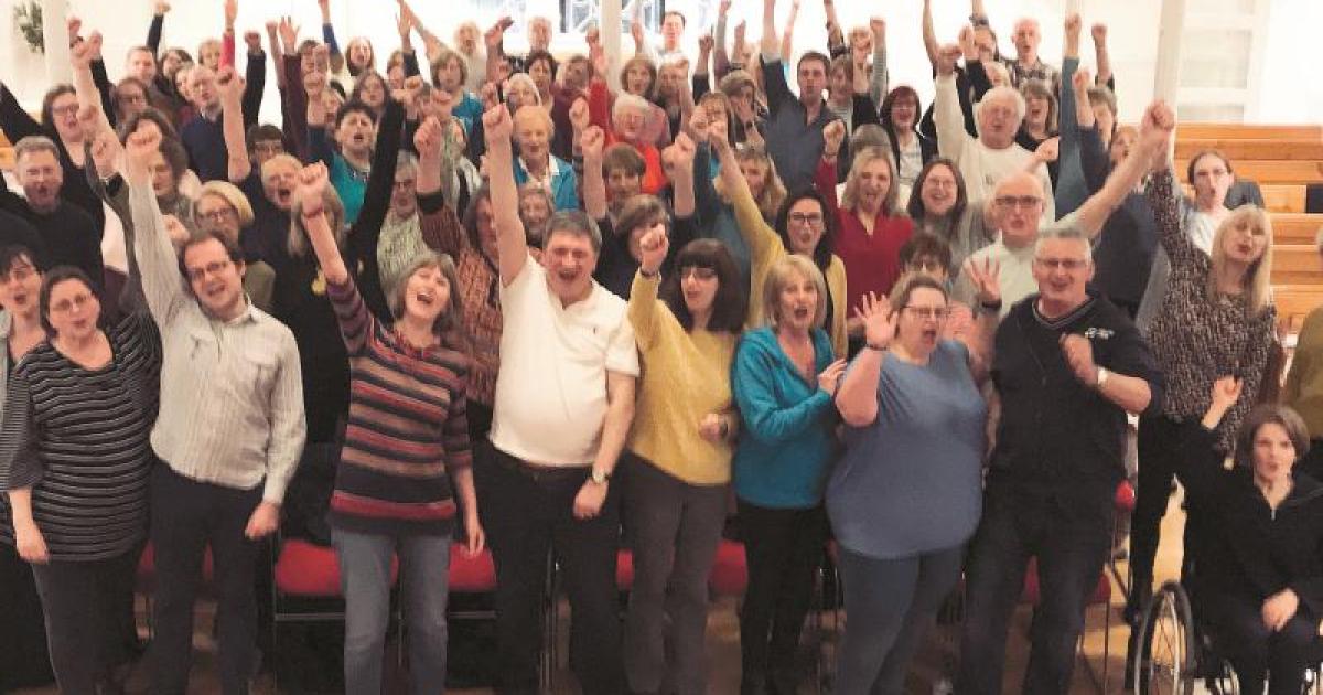 Tuneless Choir loud and proud with 'Most Tuneless' award - Photo 1 of 1 ...