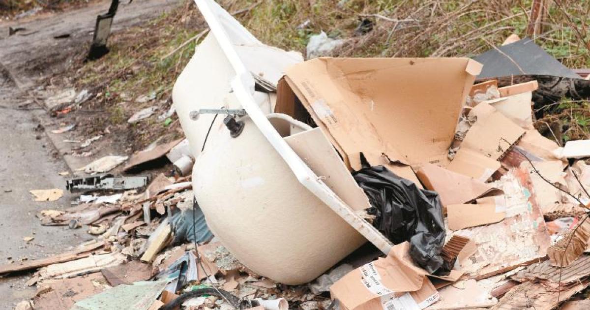 Fly-tipping rates fall significantly in Slough and Bucks - Photo 1 of 1 ...