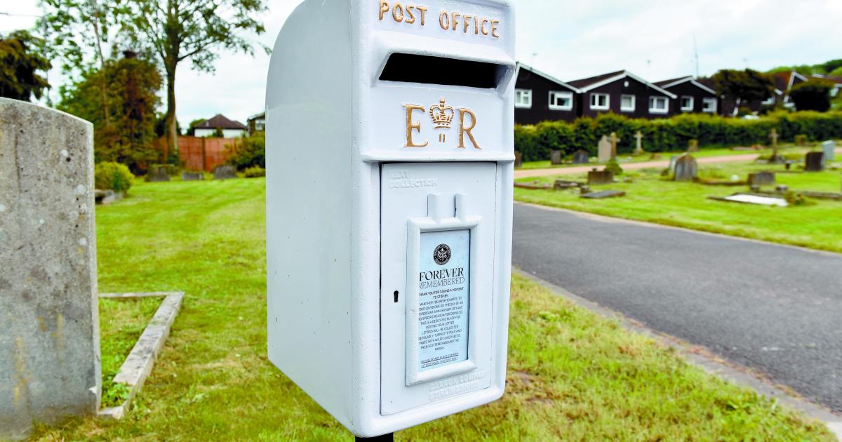 New memorial postbox installed in Wooburn - Photo 1 of 1 - Maidenhead Advertiser