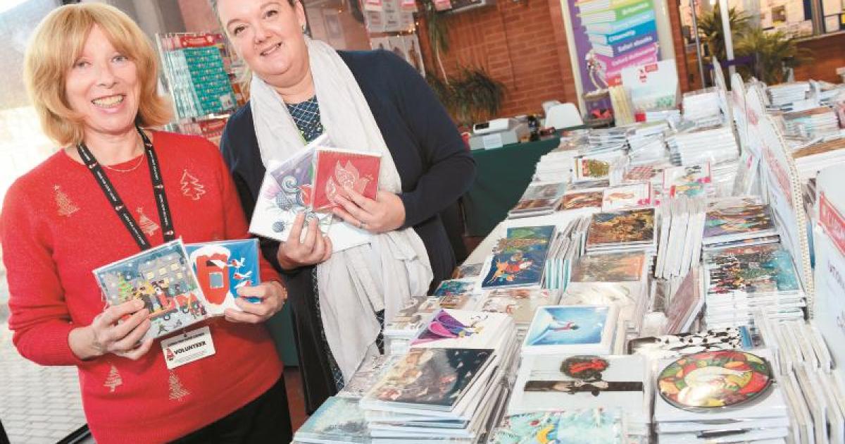 Cards for sale at Maidenhead Library in support of local and national ...