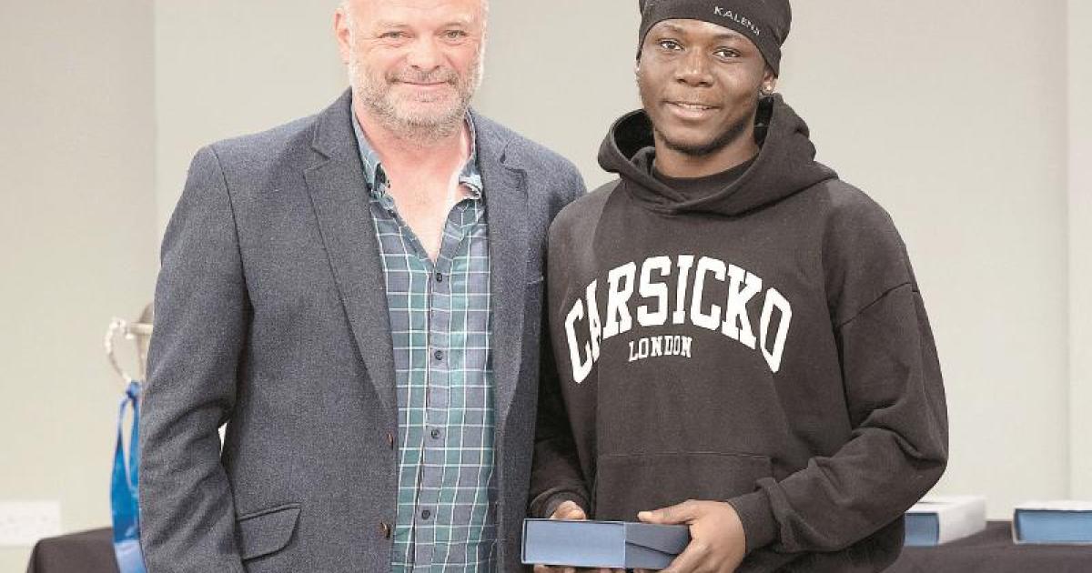 Alex and Melvin scoop the main end of season awards at Windsor FC ...