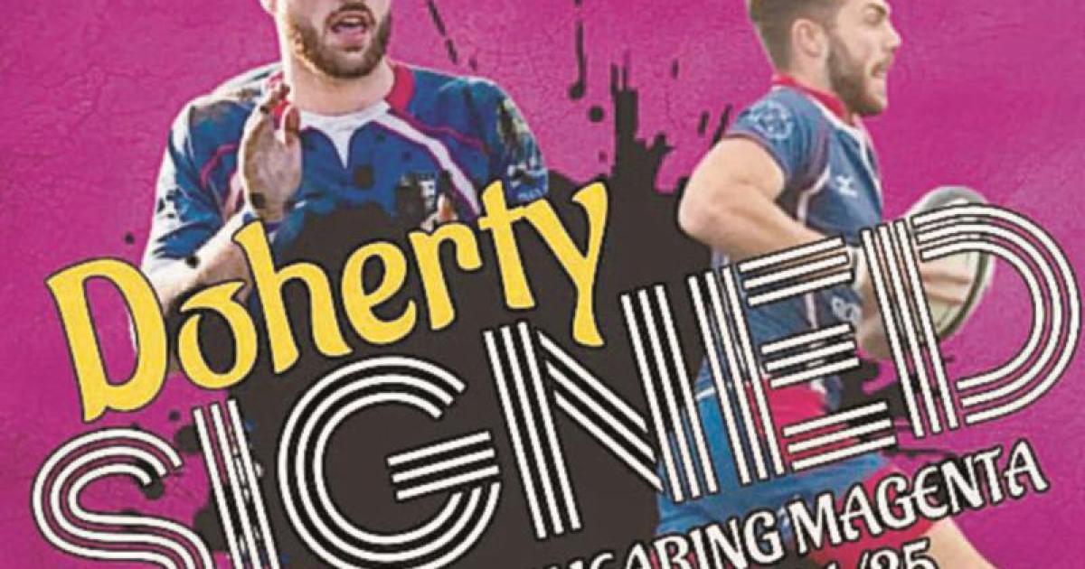 New signing Tom Doherty 'can't wait to score tries in magenta for Maids' ultras' - Photo 1 of 1 ...