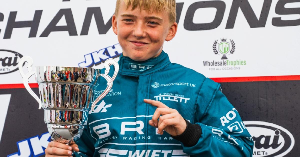 Cox Green School student holds his nerve to become Honda Cadet SuperOne ...