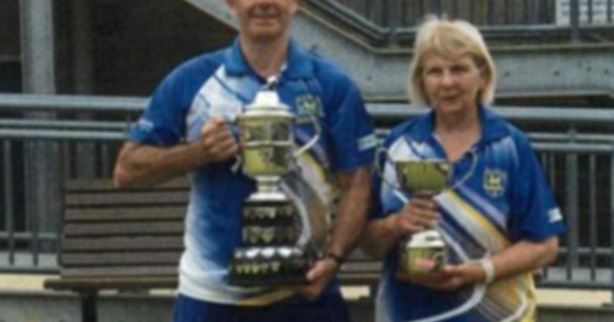 Keith Roper and Gina Braddock become Desborough Bowls Club champions ...