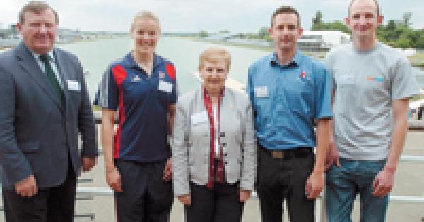 Team GB kayaker promotes sport legacy at Olympic venue - Maidenhead ...