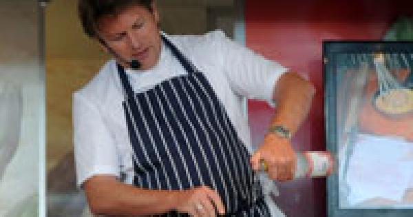 Celebrity chef James Martin cooks up a storm at Ascot Racecourse ...