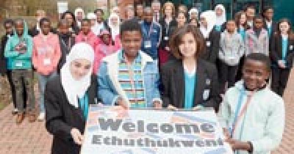 Youngsters from Swaziland visit Baylis Court School - Maidenhead Advertiser