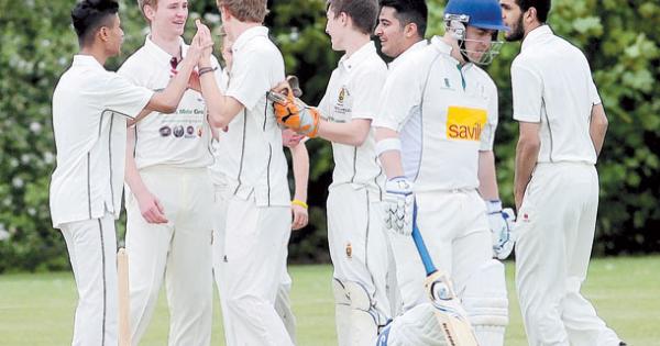 The Windsor Boys' School takes on the Marylebone Cricket Club in annual ...