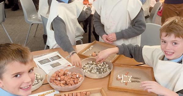 Papplewick pupils explore excavated Roman Palace - Maidenhead Advertiser