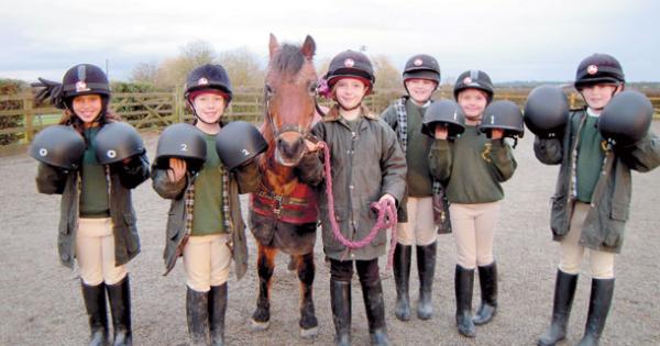 Young Windsor Horse Rangers showcase new riding hats - Maidenhead ...