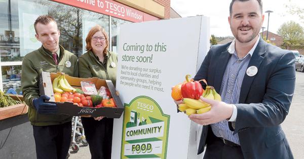 New Tesco scheme means unused food will go to charity rather than in ...