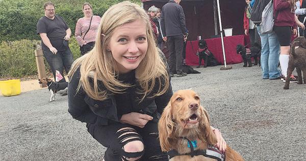 Countdown star Rachel Riley supports Great British Dog Walk in Windsor ...