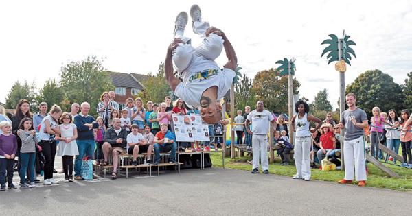 Martial arts on display at Clewer Green First School's autumn fair ...