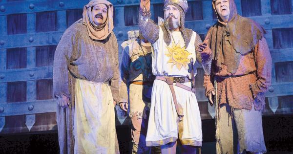 Spamalot: What a legend: Monty Python's Arthur is on a musical quest ...