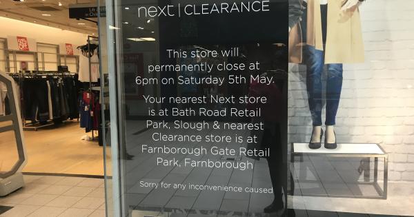 Next Clearance in Nicholsons Centre to close next month - Maidenhead ...