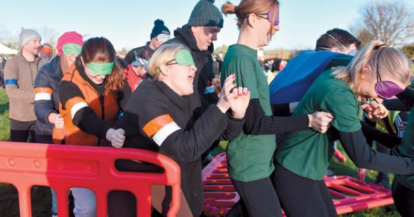 IN PICTURES: Gloriously muddy return for silly Boxing Day Games in ...