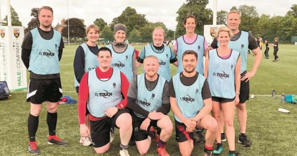 In Pictures: Maidenhead RFC Mohawks' charity touch rugby event attracts ...