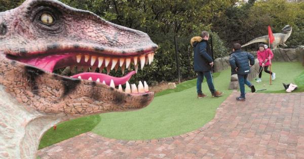 New dinosaur mini-golf course opens at Braywick Park - Photo 1 of 2 ...