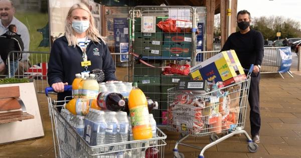 Taplow Tesco holds collection for Wexham Park Hospital - Maidenhead ...