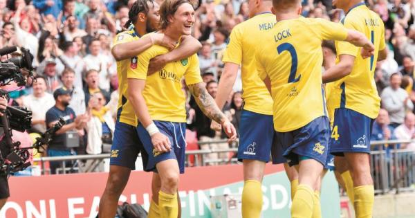 Jamie Tompkins reflects on Ascot United's FA Vase triumph to ITV Racing ...