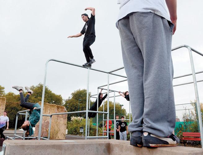 In pictures: The opening of Slough's first parkour park - Photo 1 of 22 ...