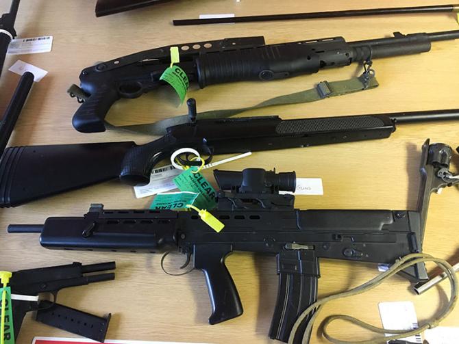 More than 500 items handed in to police during firearm and ammunition ...