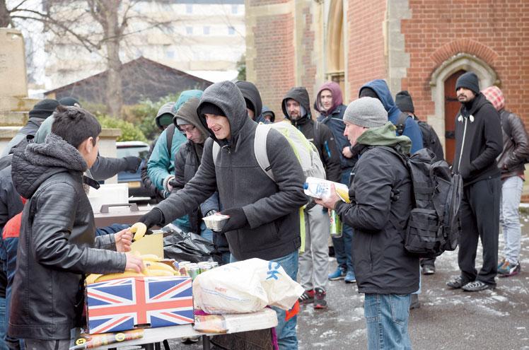Day of social action brings community groups together to feed homeless ...
