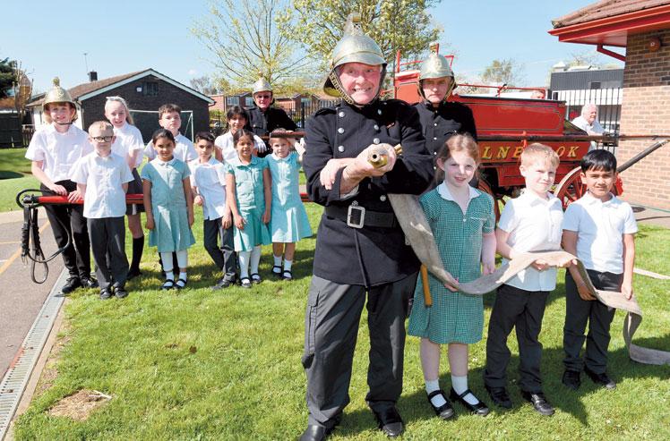 In pictures: Colnbrook History Society demonstrates 180-year-old fire ...