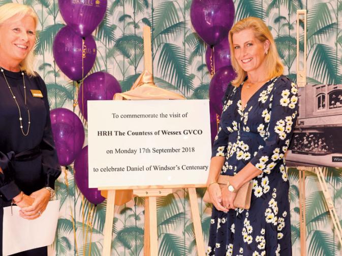 In pictures: Royal visit helps mark 100 years of trading for Daniel ...