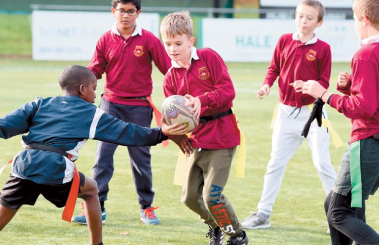 In pictures: Schools take part in tag rugby tournament - Photo 1 of 19 ...