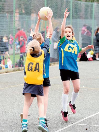 In pictures: Primary school pupils attend netball tournament at ...