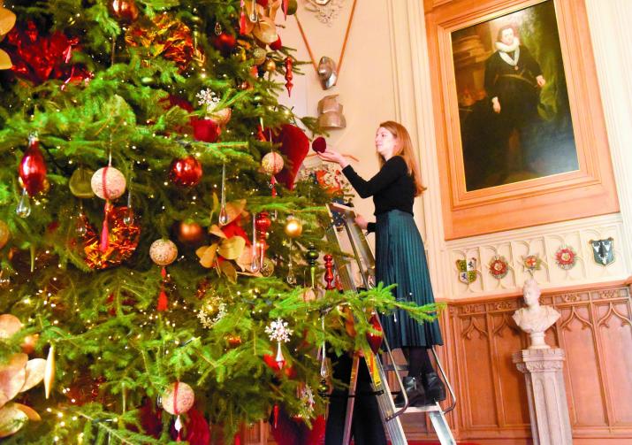 20-foot Christmas Tree unveiled at Windsor Castle - Photo 1 of 14 ...