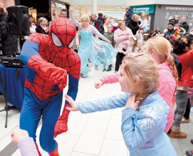 Elsa and Spider-Man entertain at first 'Terrific Tuesday' - Photo 1 of ...