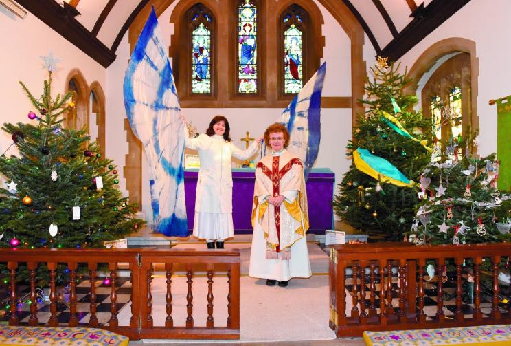 In Pictures: Farnham Common church hosts Christmas Tree Festival ...