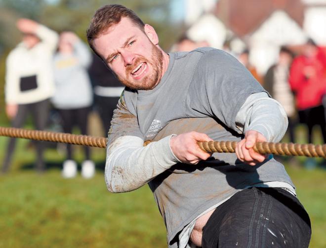 IN PICTURES: Gloriously muddy return for silly Boxing Day Games in ...